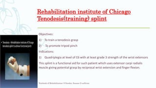 Orthosis PPT | PPTX