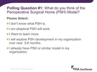 Implementation of a Perioperative Surgical Home (PSH) | PDF