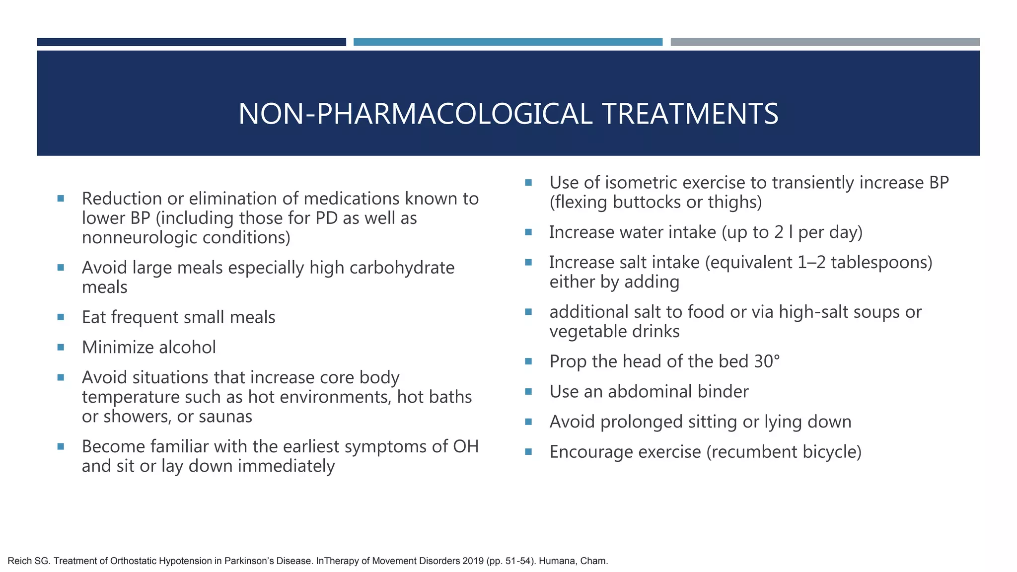 Orthostatic Hypotension in Parkinson Disease | PPTX
