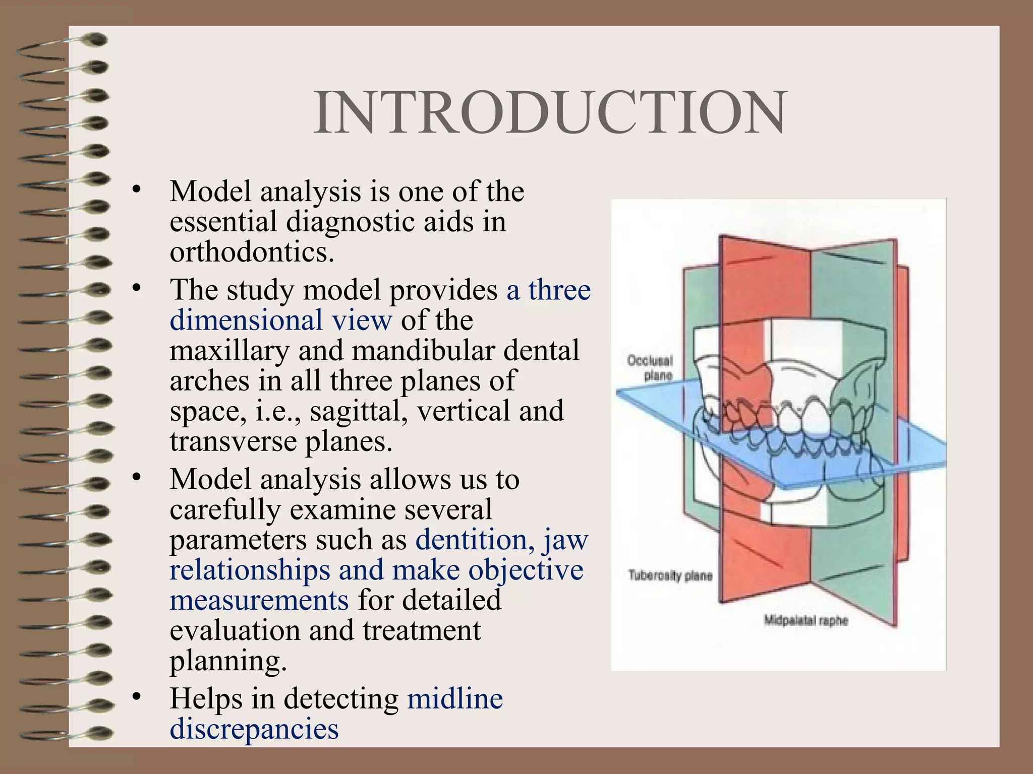 Ortho study model analysis | PPT