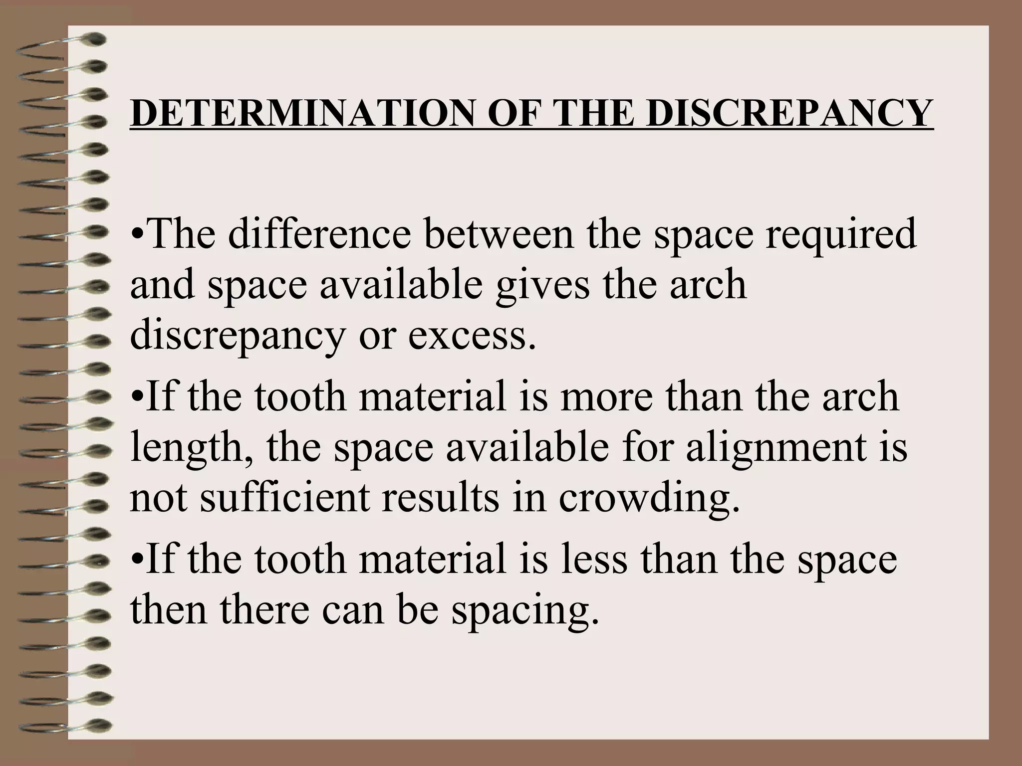 Ortho study model analysis | PPT