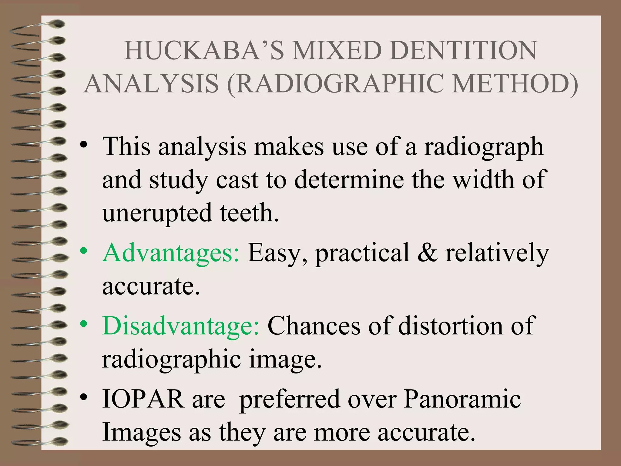 Ortho study model analysis | PPT