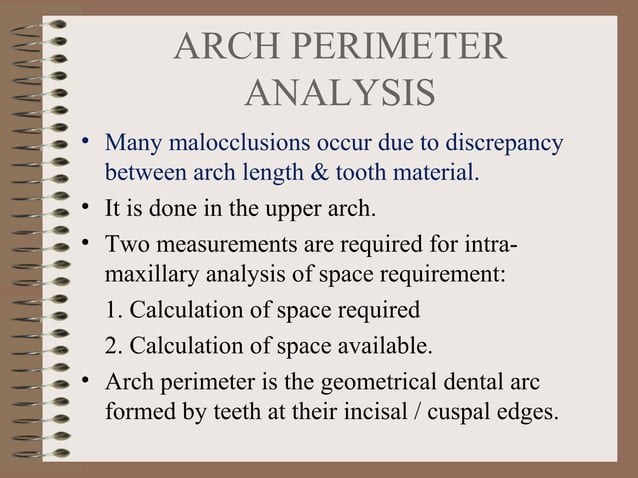 Ortho study model analysis | PPT | Dental Health | Diseases and Conditions