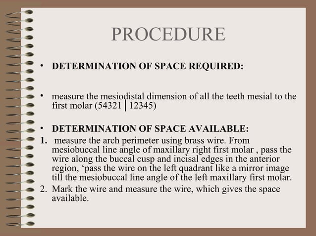 Ortho study model analysis | PPT | Dental Health | Diseases and Conditions