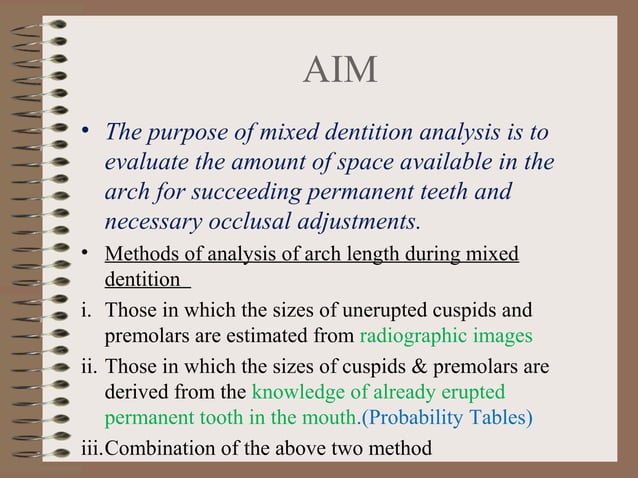 Ortho study model analysis | PPT | Dental Health | Diseases and Conditions