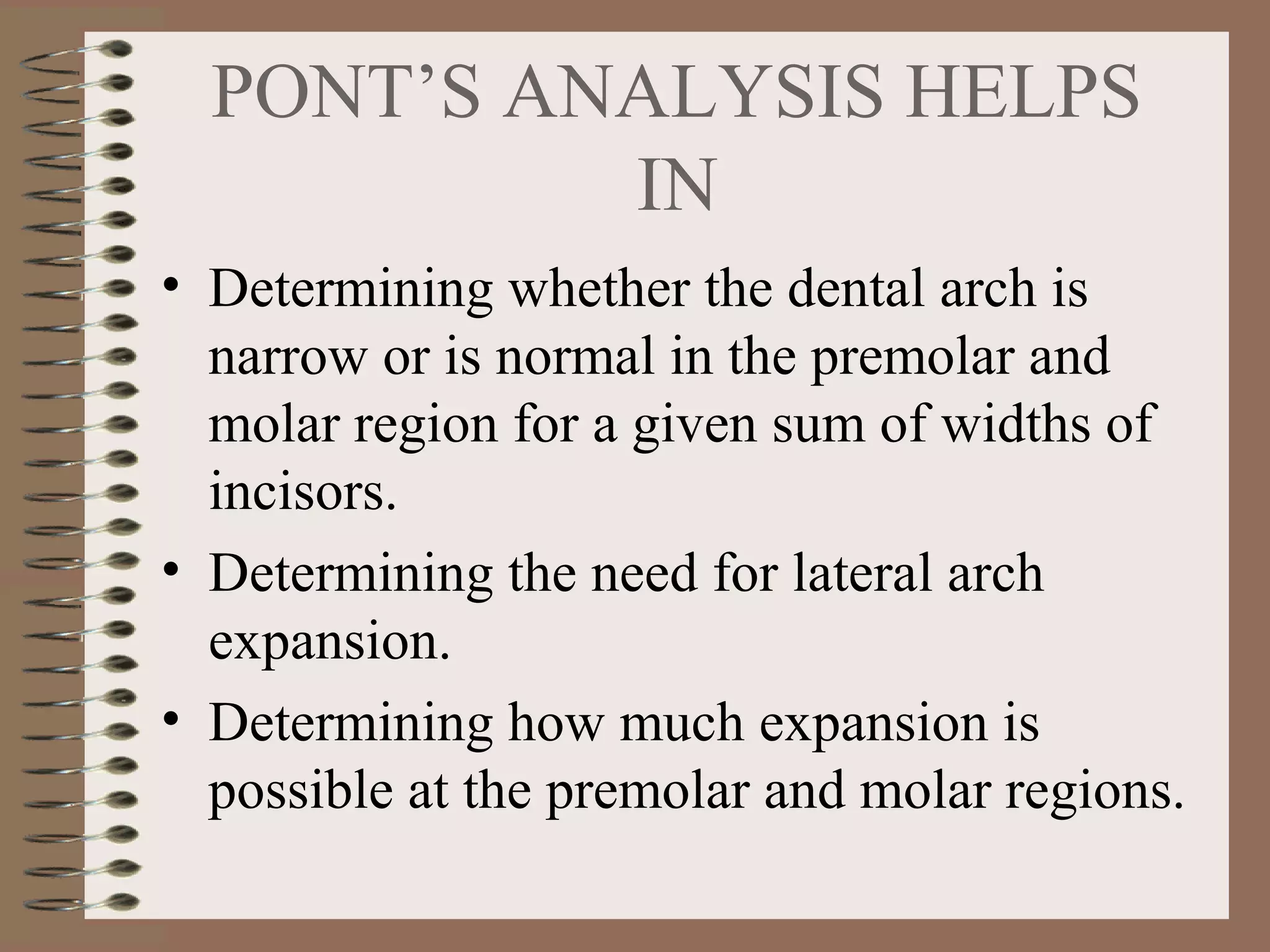 Orthodontic Study Model Analysis | PPT