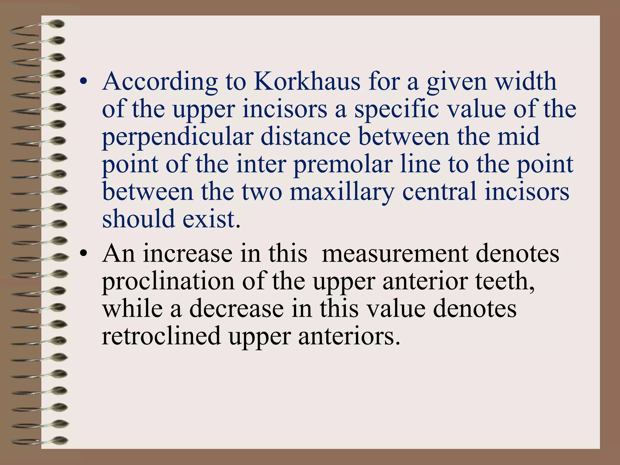 Orthodontic Study Model Analysis | PPT