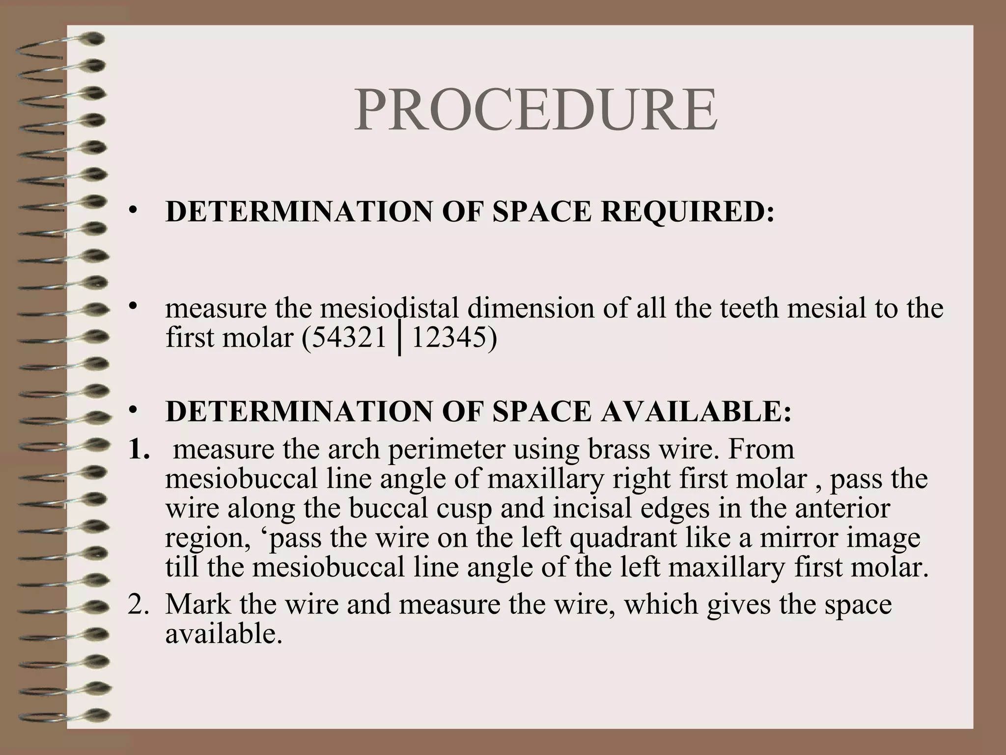 Orthodontic Study Model Analysis | PPT