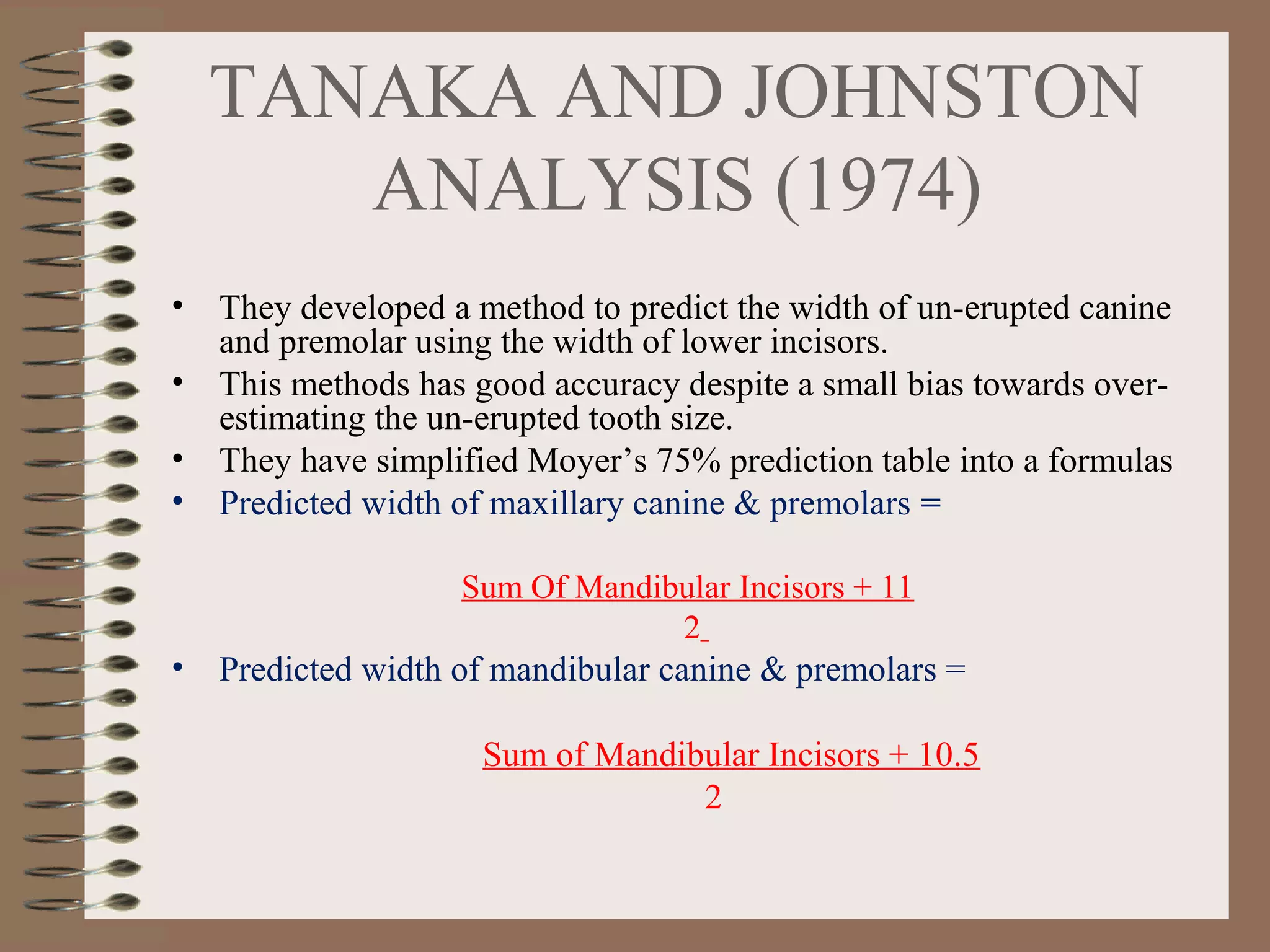 Orthodontic Study Model Analysis | PPT