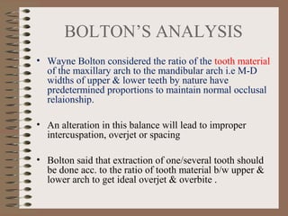 Orthodontic Study Model Analysis | PPT