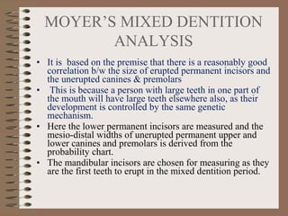 Orthodontic Study Model Analysis | PPT