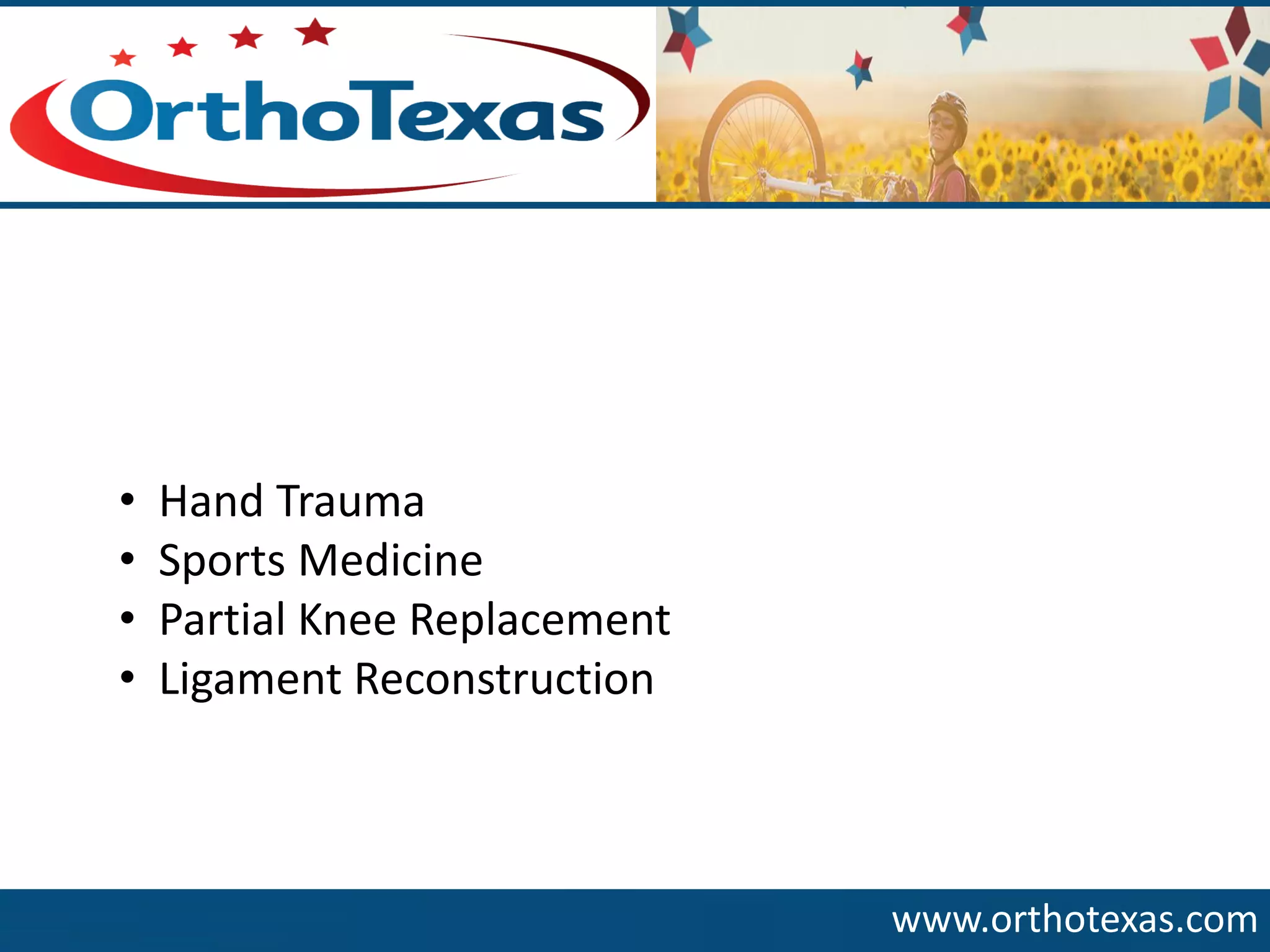 Orthopedic Surgeon Irving TX | PDF | Surgery | Medical Health