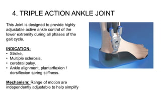 ORTHOTIC ANKLE JOINTS.pptx