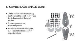 ORTHOTIC ANKLE JOINTS.pptx