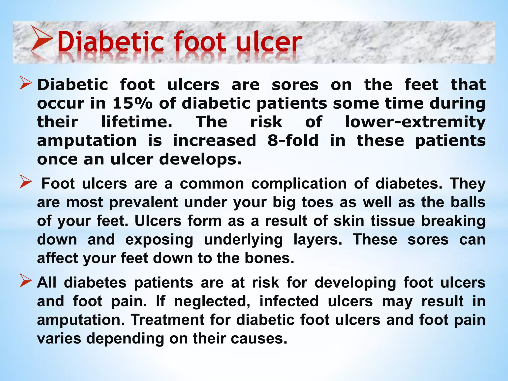 Orthotic management of diabetes mellitus foot | PPTX
