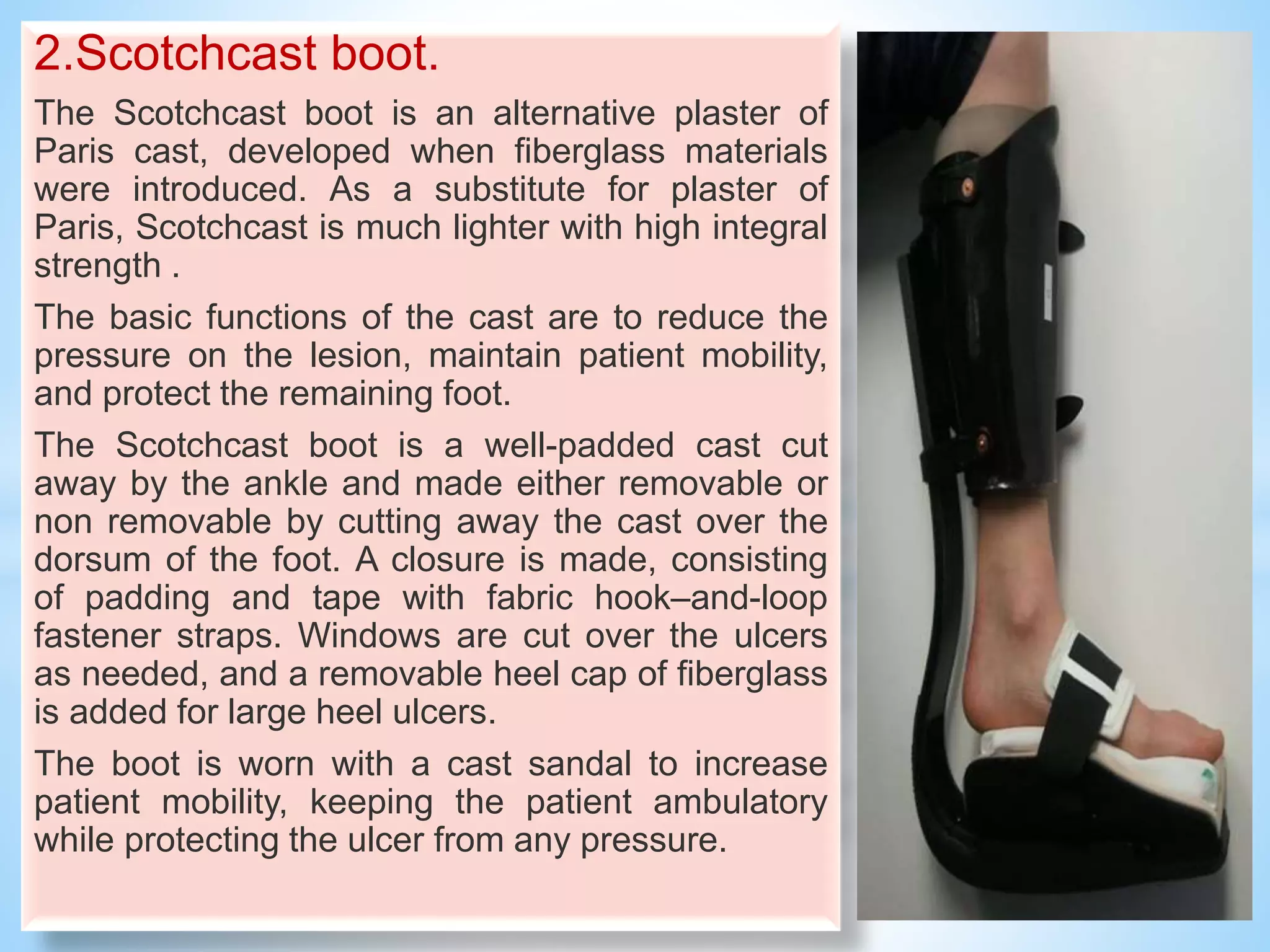 Orthotic management of diabetes mellitus foot | PPTX