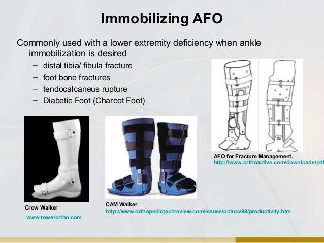 Orthotic overview