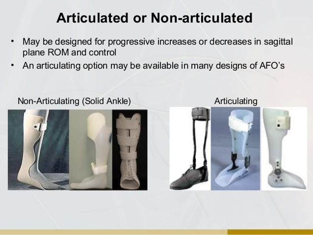 Orthotic overview