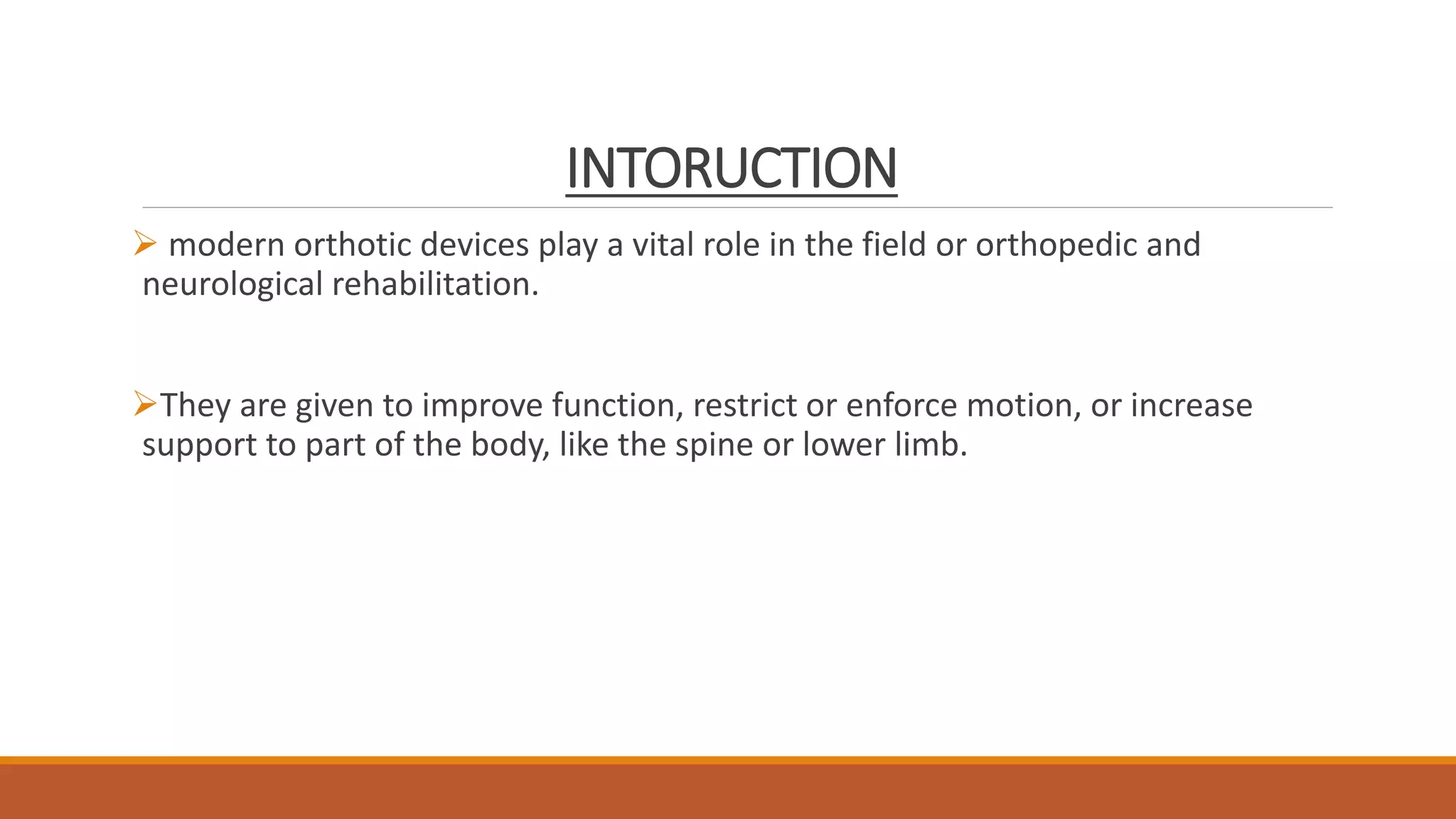 Orthotics | PPT