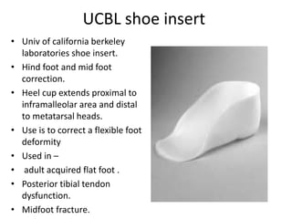 Orthotics aruncb | PPT