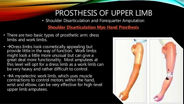 Orthotics and prosthetics