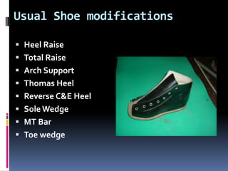 Orthotics and prosthetics UG lecture | PPTX