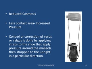 Orthotics Science edited AFOs (Conventional).ppt