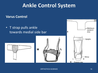 Orthotics Science edited AFOs (Conventional).ppt