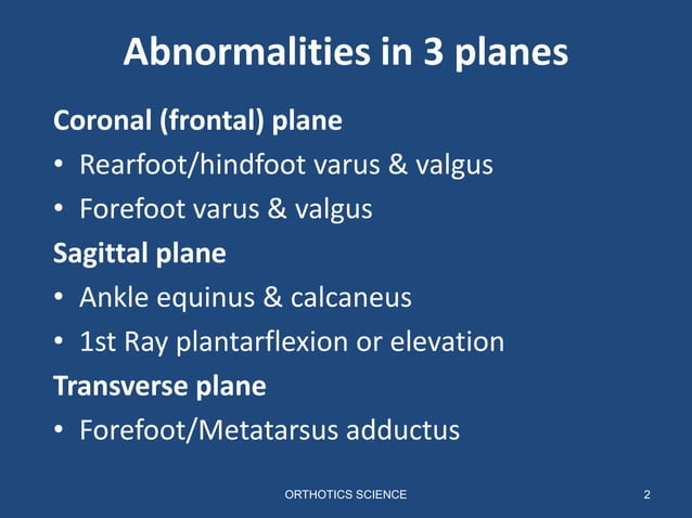 Orthotics Science edited AFOs (Conventional).ppt