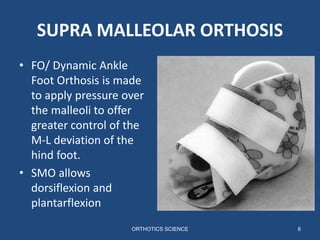 Orthotics Science edited AFOs (Conventional).ppt