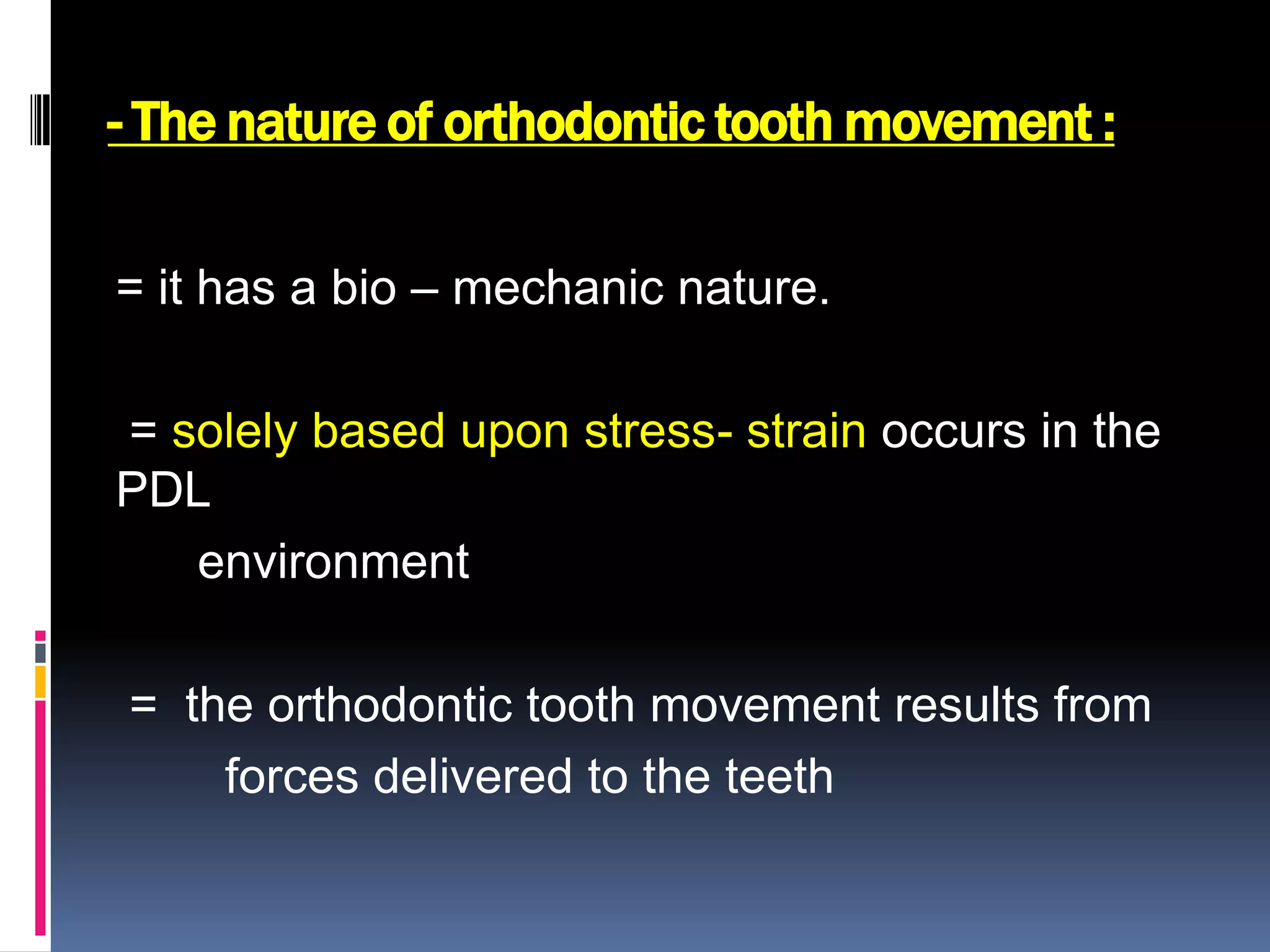 Orthodontic tooth movement ppt. | PPTX