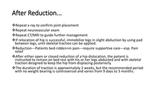 Hip Dislocations: Ortho topic presentation 2018 | PPT