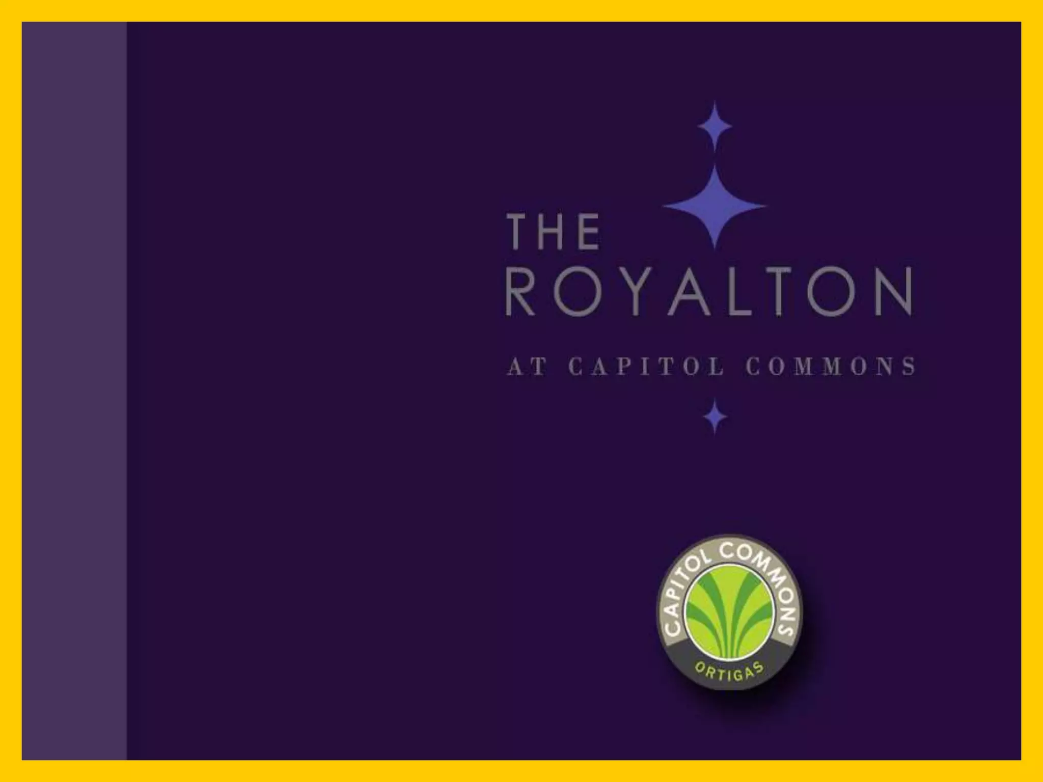 THE ROYALTON in Capitol Commons Pasig By Ortigas & Company | PPT