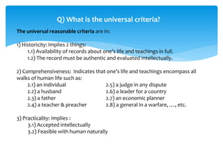 C4 - Prophet PBUH As The Perfect Example | PPTX