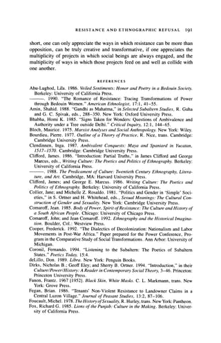 Resistance and the problem of - Ortner | PDF