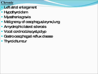 A case of Ortner's syndrome | PPT