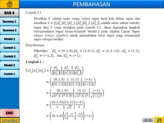 Ortogonalisasi super gram schmidt pada aljabar linear super (super ...