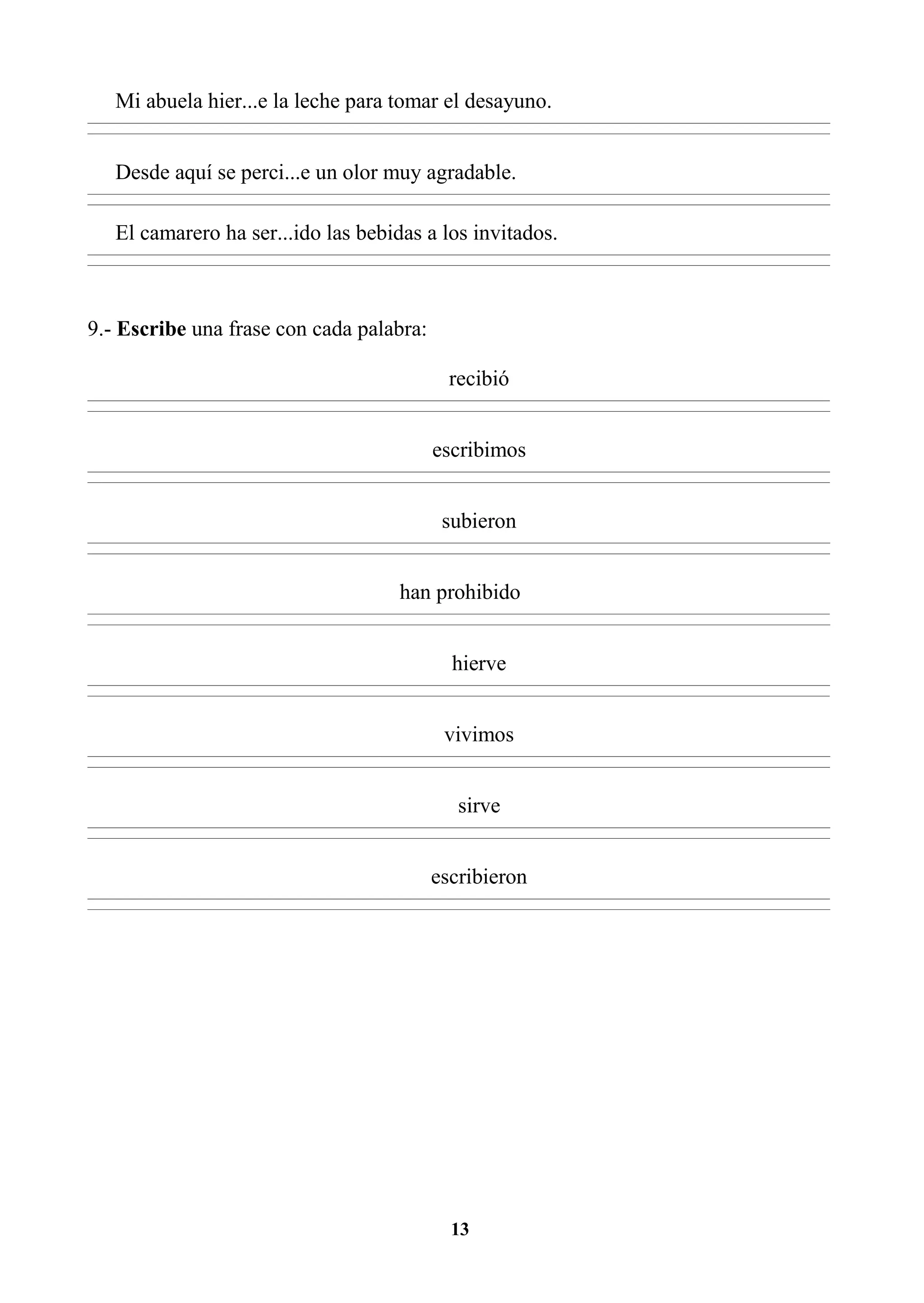 Ortografía 4o. Grado | PDF