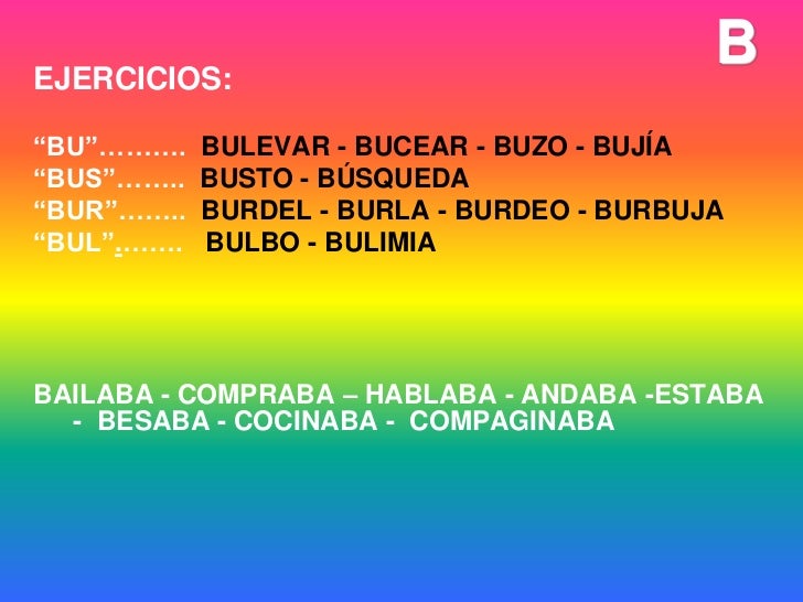 10 EJEMPLOS DE PALABRAS CON BU BUR BUS - Wroc?awski Informator ...
