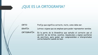 Ortografia | PPTX
