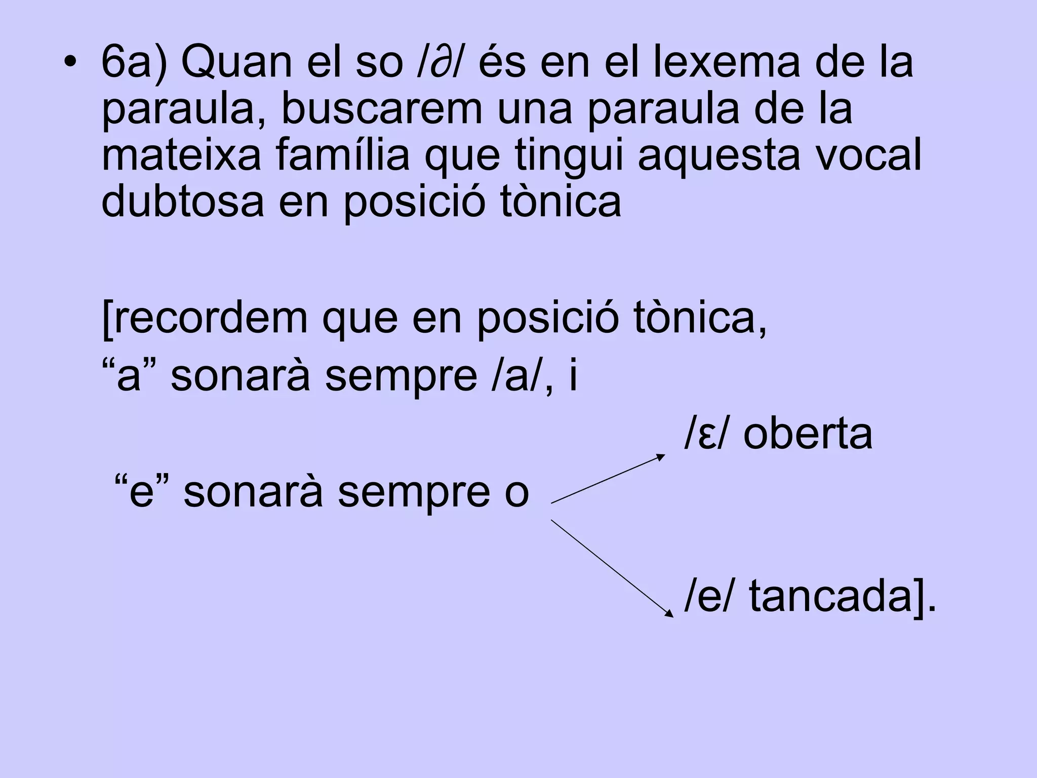 Ortografia U1 La Vocal Neutra | PPT