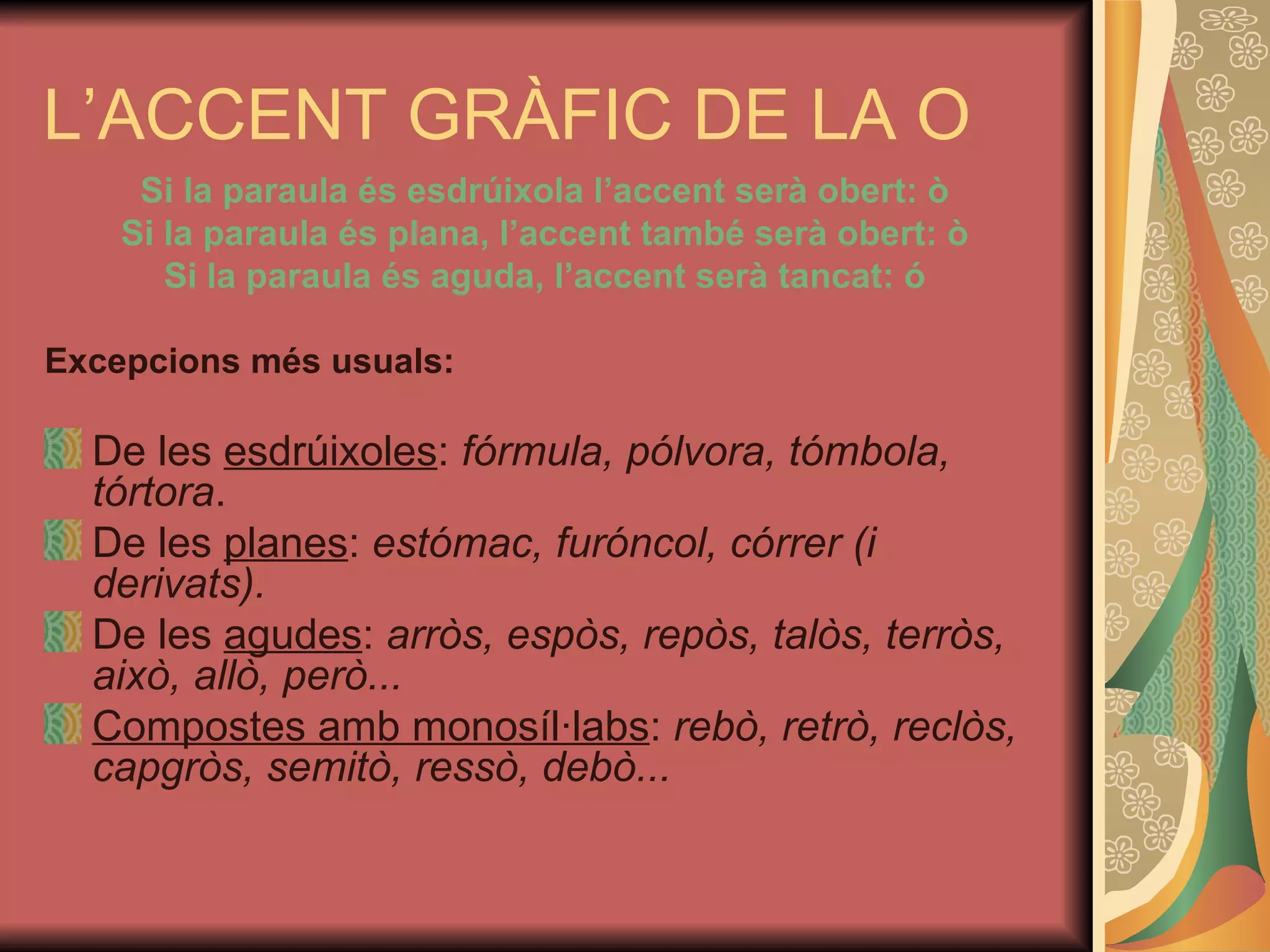 NORMES D'ACCENTUACIÓ | PPT