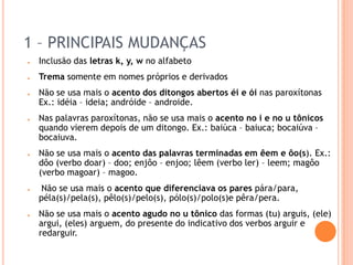 Ortografia da língua portuguesa | PPTX