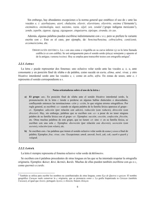 Ortografia de la lengua española | PDF