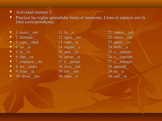 Ortografia el uso las letras c,s y z | PPT