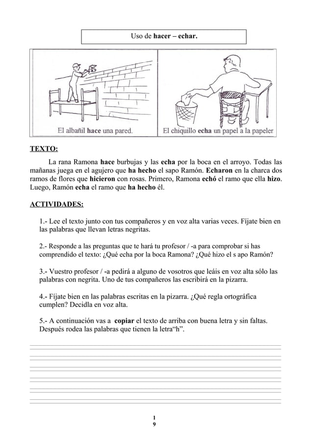 Ortografia grado 3 | DOC