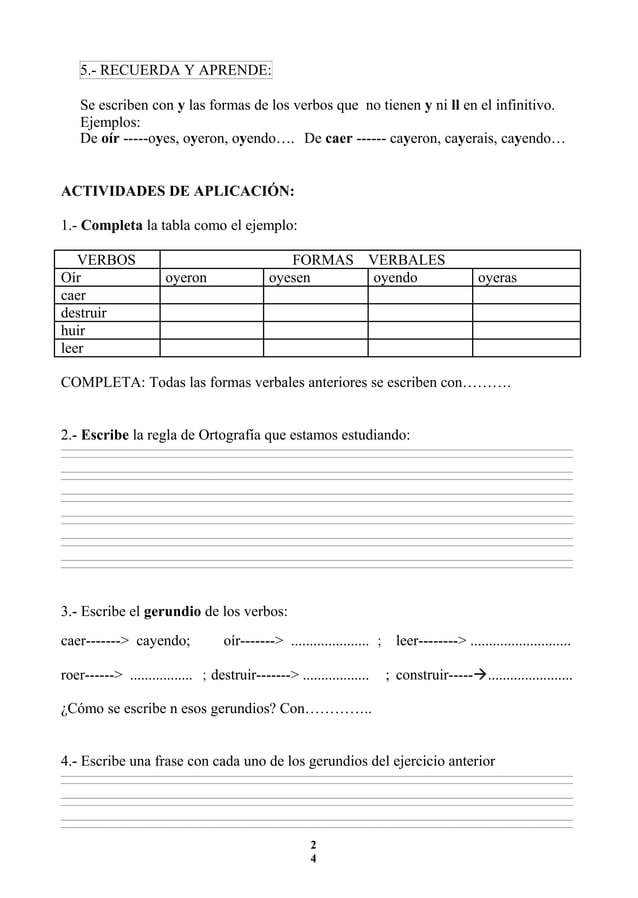 Ortografia grado 5 | PDF