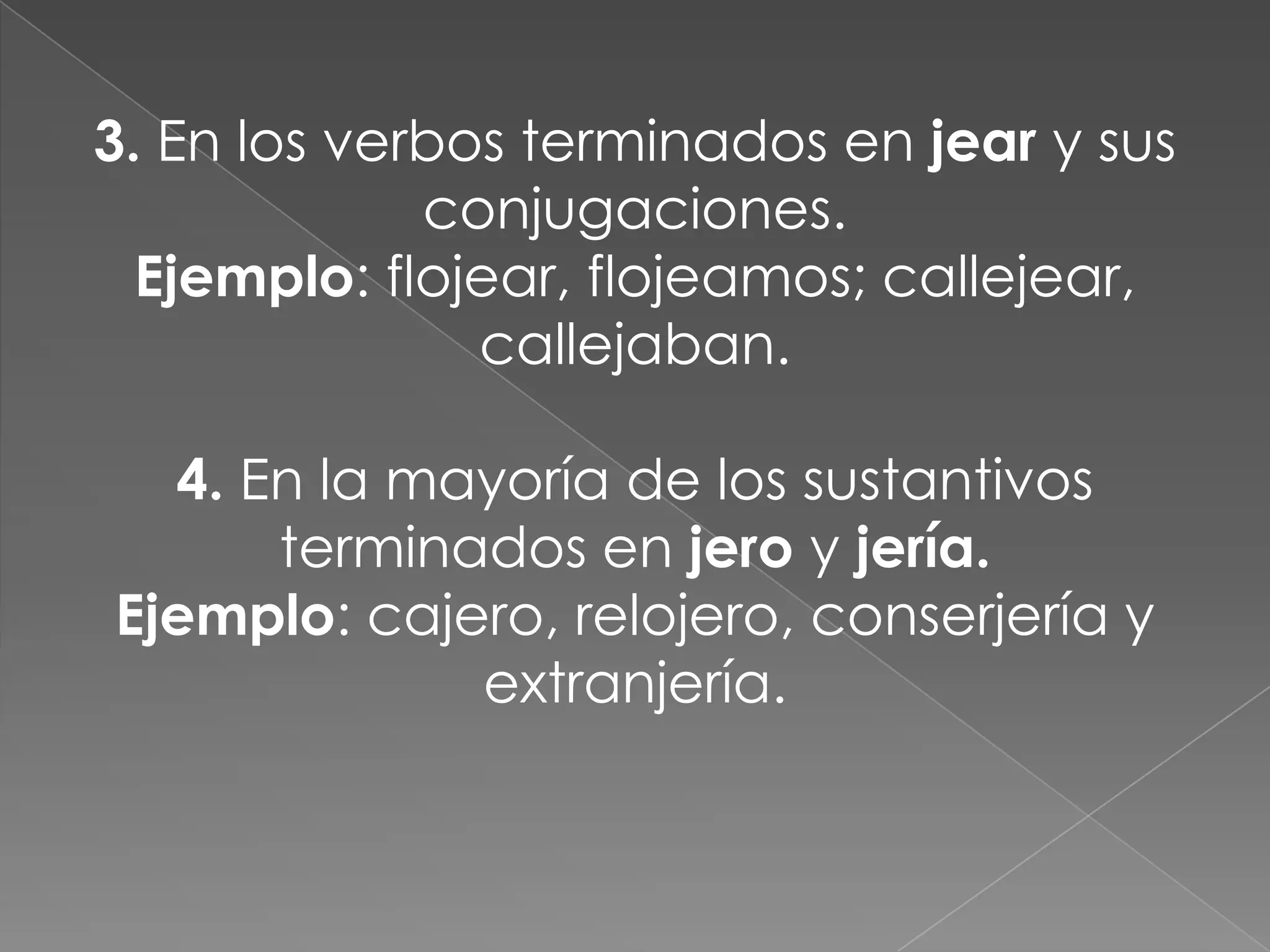 Ortografia sonido g_y_j | PPTX