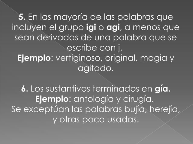 Ortografia sonido g_y_j | PPTX