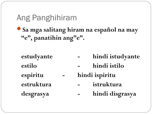 Ortograpiya | PPT